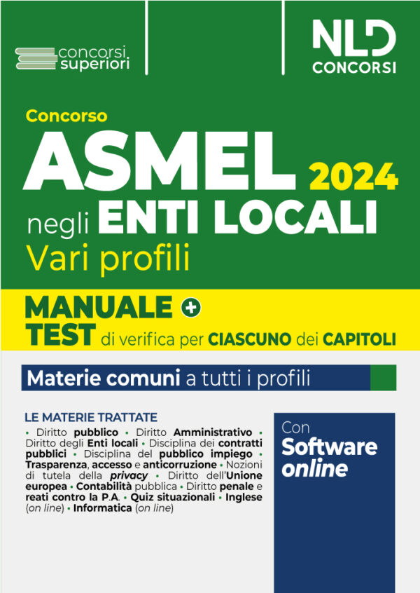 ASMEL 2024: Selezione per 37 profili professionali